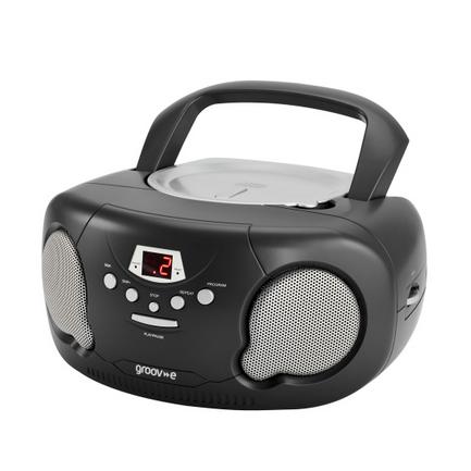 POWERCITY - GVPS733/BK GROOV-E RADIO AND CD PLAYER BLACK RADIO